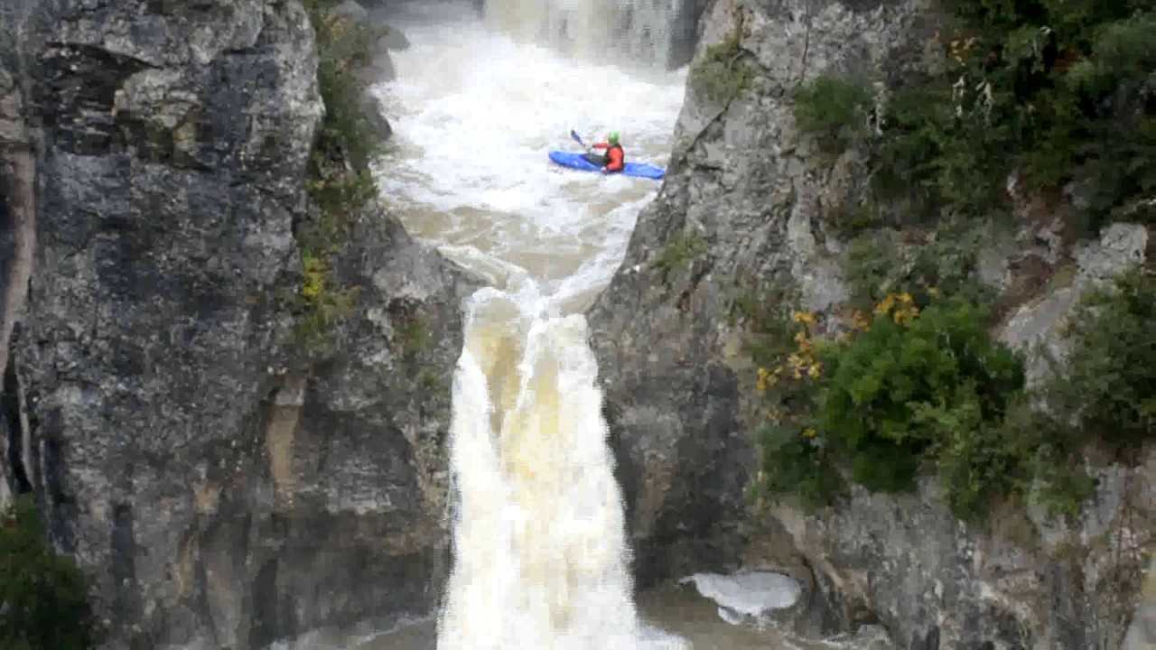 Gour de la Sompe en kayak - 22 novembre 2016 - YouTube
