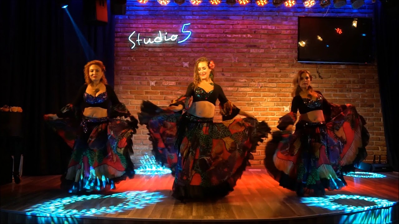 Amani oriental dance group - Flamenco oriental - YouTube