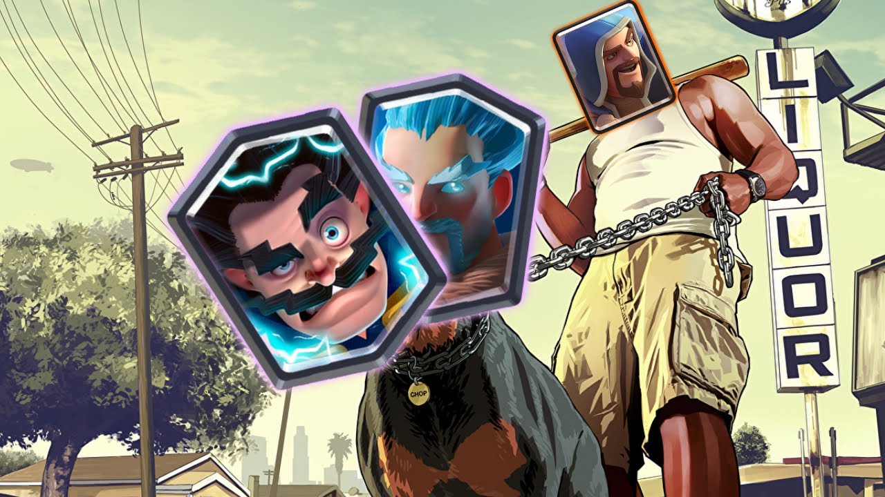 CLASH ROYALE - WIZARD FAMILY - YouTube