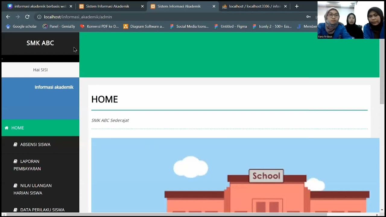 TUGAS UAS WEB PROGRAMMING III : SISTEM INFORMASI AKADEMIK BERBASIS WEB - UBSI CIKARANG - YouTube