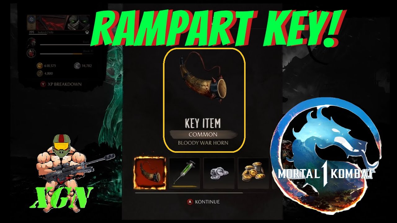 Mortal Kombat 1 Rampart KEY item location! MK1 Invasion Season 5 ...