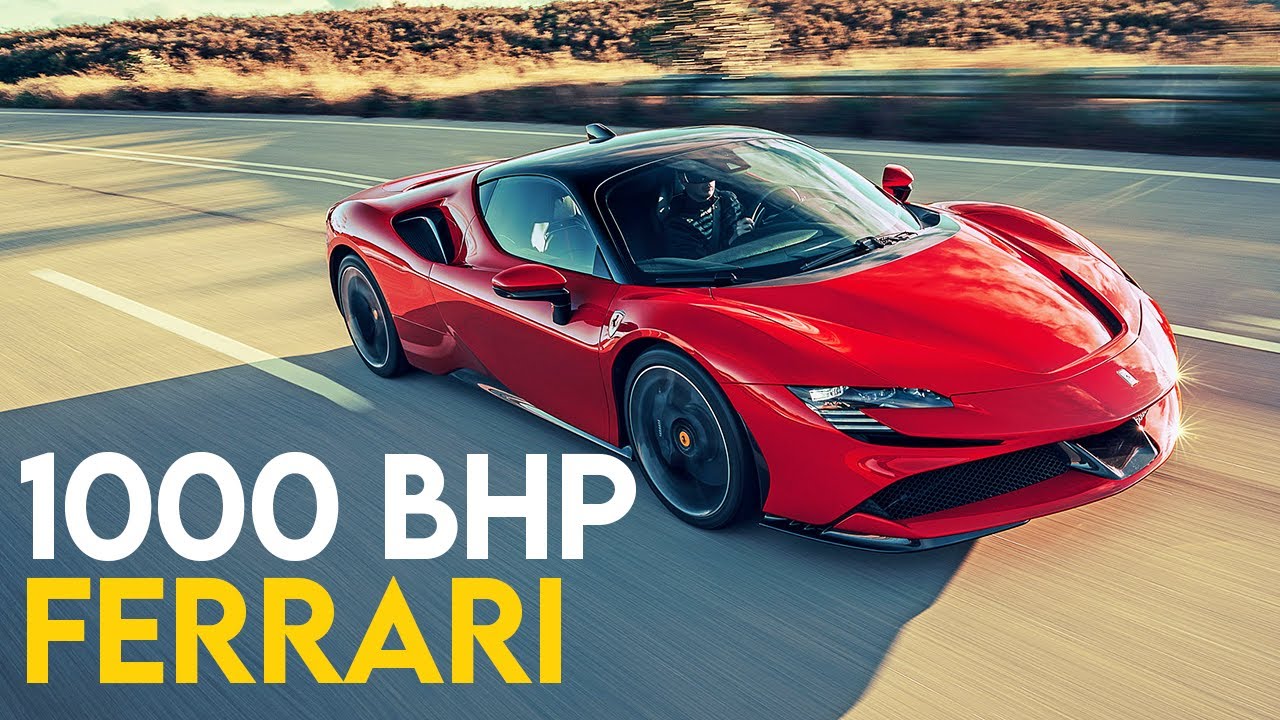 Ferrari SF90 Stradale Review - 1000 Horsepower Beautiful Ferrari Hybrid ...