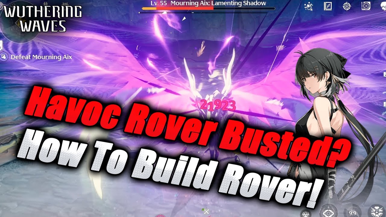 Havoc Rover Insanely Strong! How to Build Rover! - Wuthering Waves ...