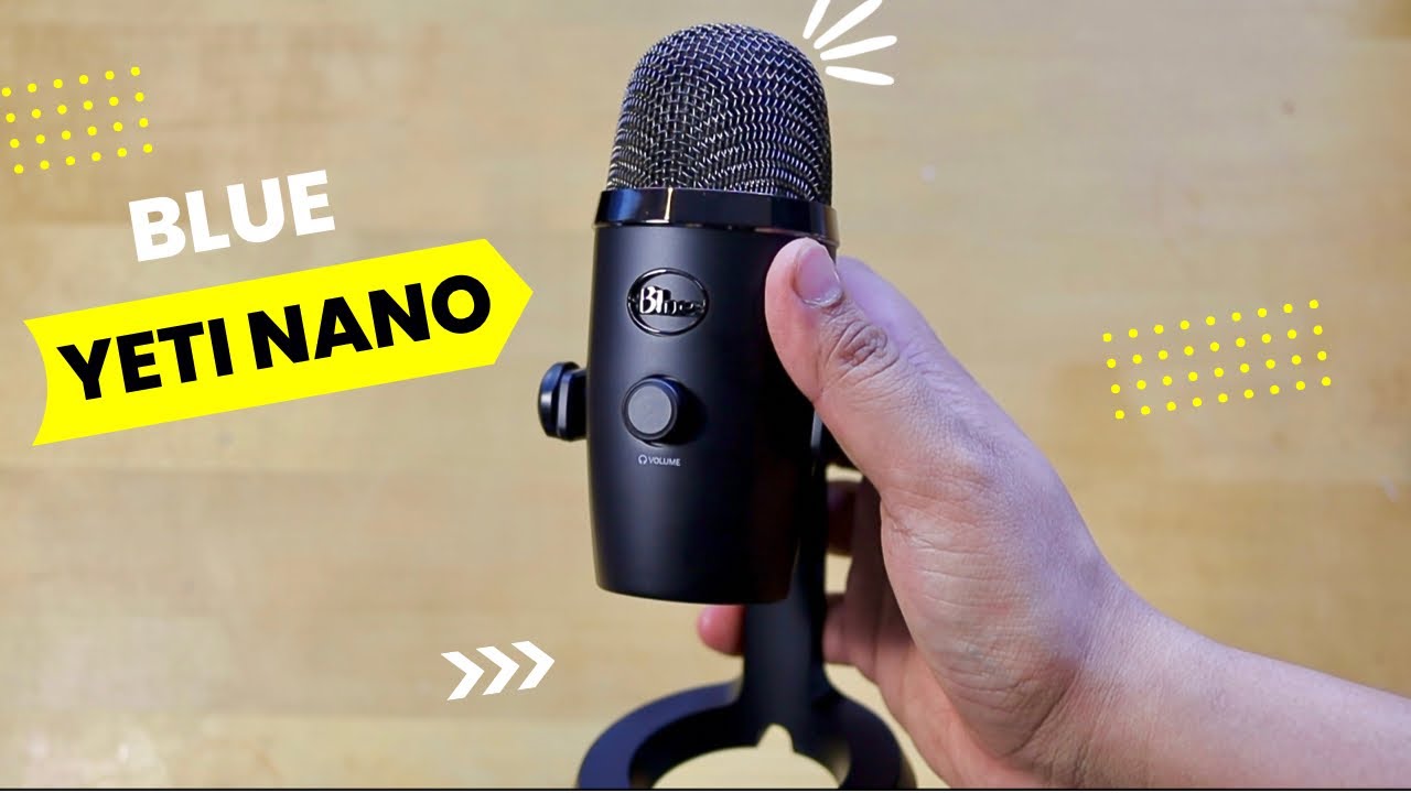 Blue Yeti Nano microphone Review, Unboxing setup. Blue yeti Nano mic ...