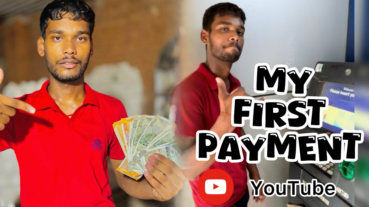 MY FIRST YOUTUBE PAYMENT 💸💰#youtube #payment #monitization #YashStunt ...