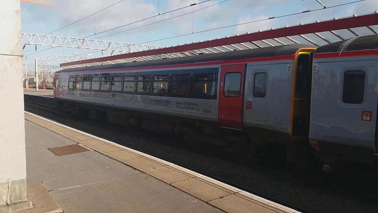 Class 153s TFW Service Departing Crewe - YouTube