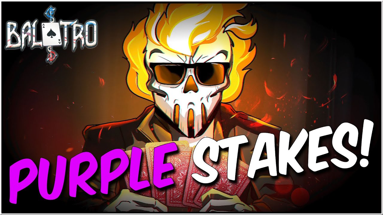 PURPLE STAKE IS BRUTAL - BALATRO - YouTube
