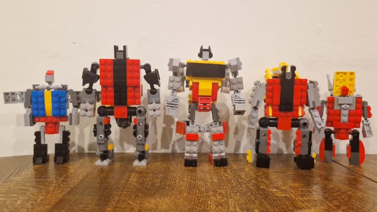 Lego Transformers Volcanicus (All Parts) #transformers - YouTube