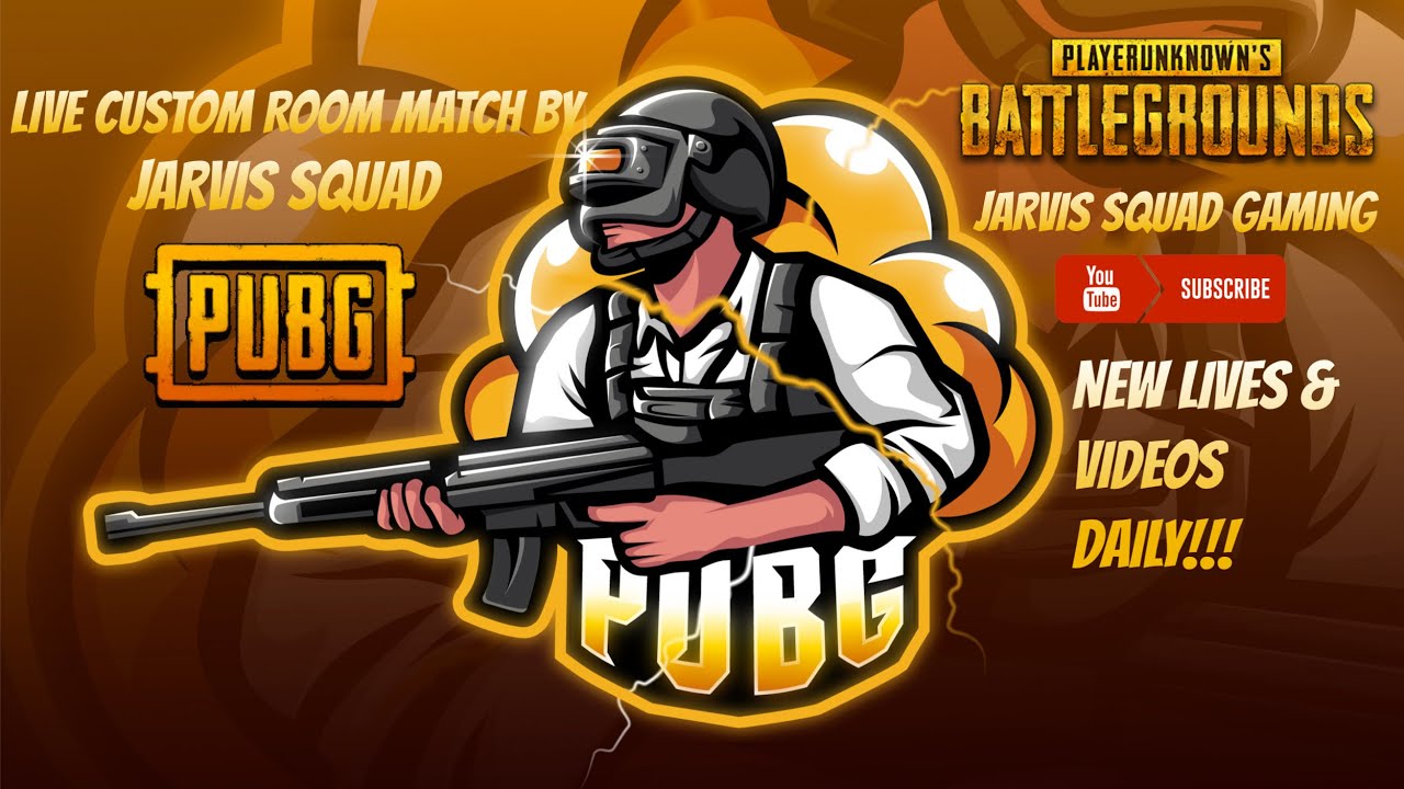 PUBG LIVE CUSTOM ROOM MATCH BY JARVIS SQUAD - YouTube