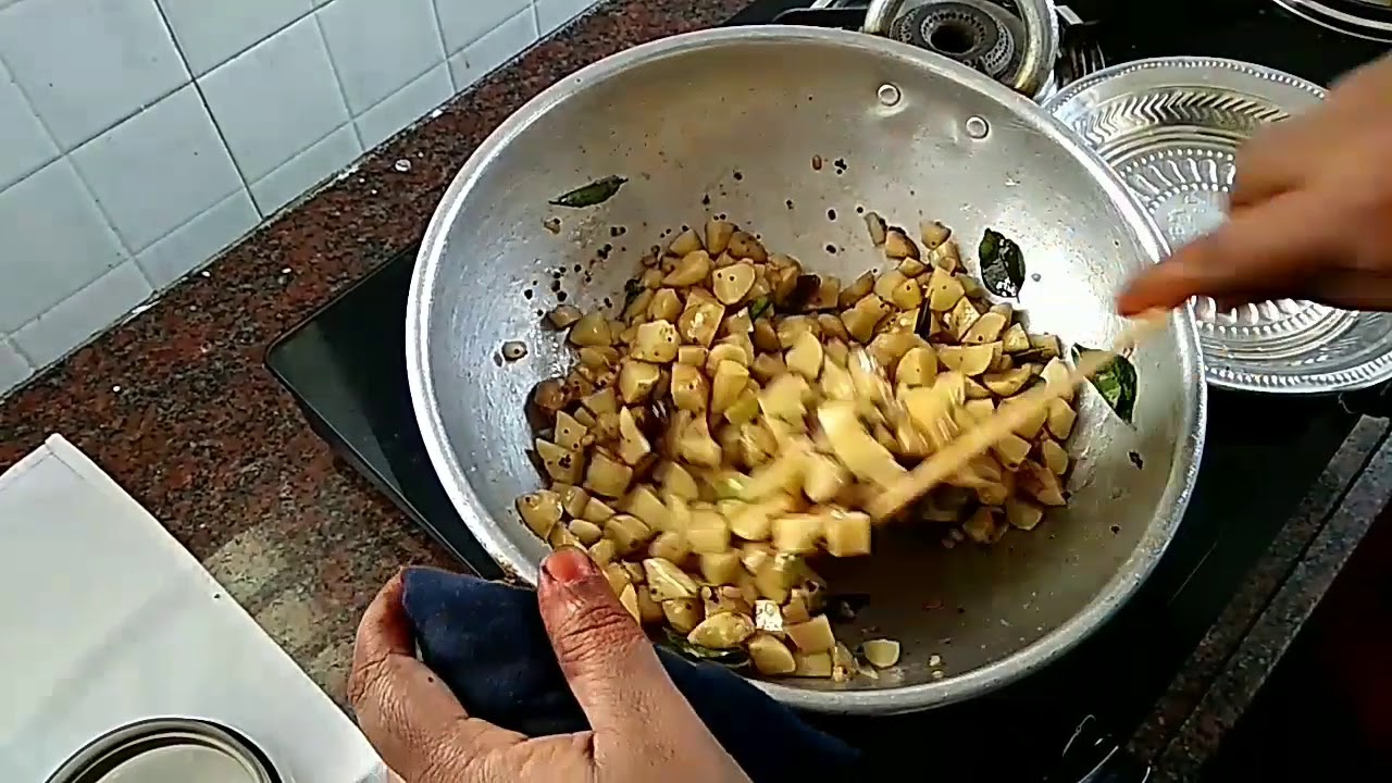 Siru Kilangu Porial | Seevakkilangu Recipe in Tamil | சிறுகிழங்கு ...