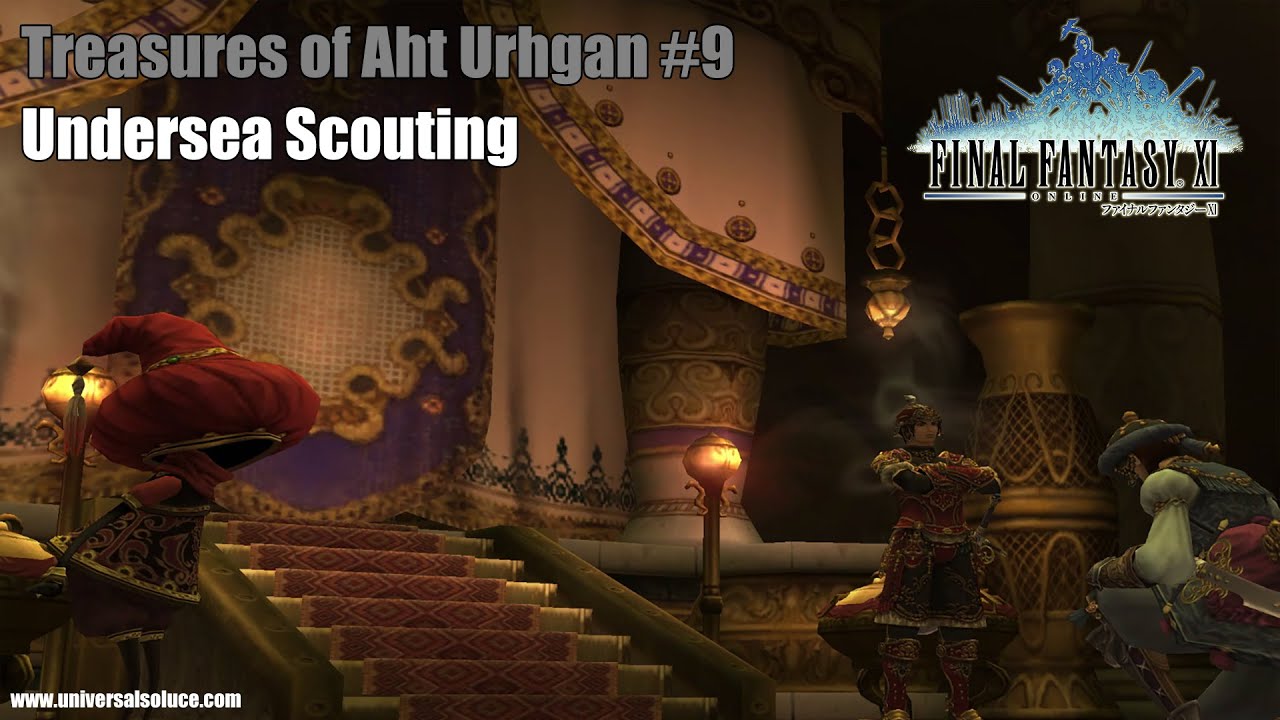 Final Fantasy XI - Mission Treasures of Aht Urhgan#9 : Undersea ...