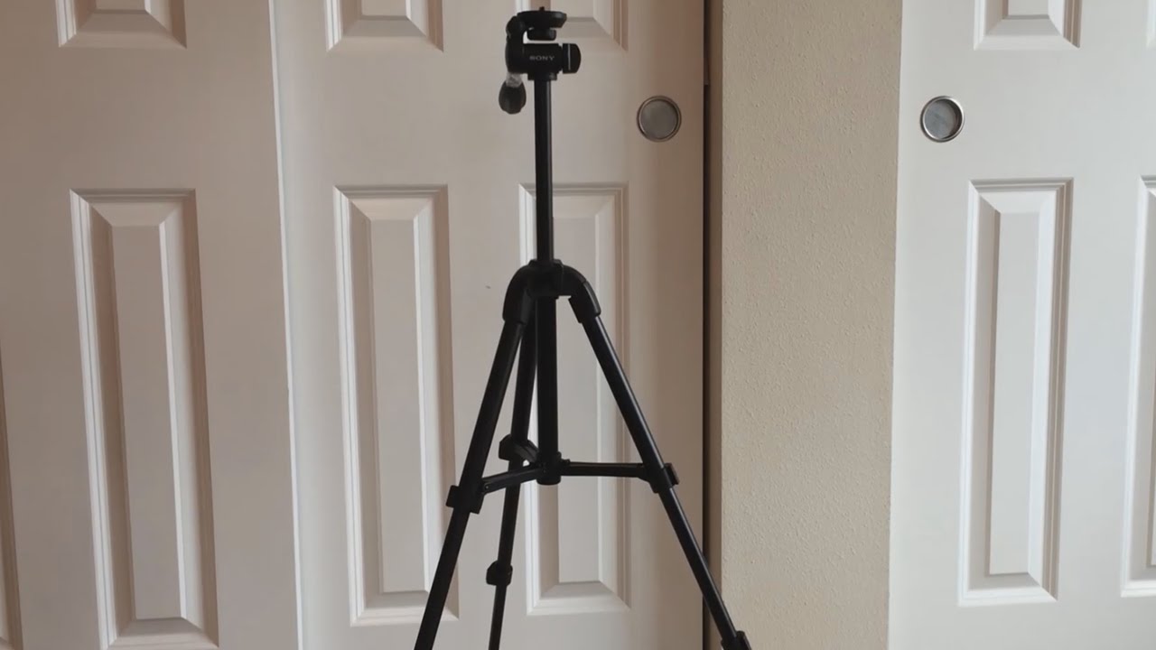 Sony VCT-R100 Tripod - Review | Online Tech Review - YouTube