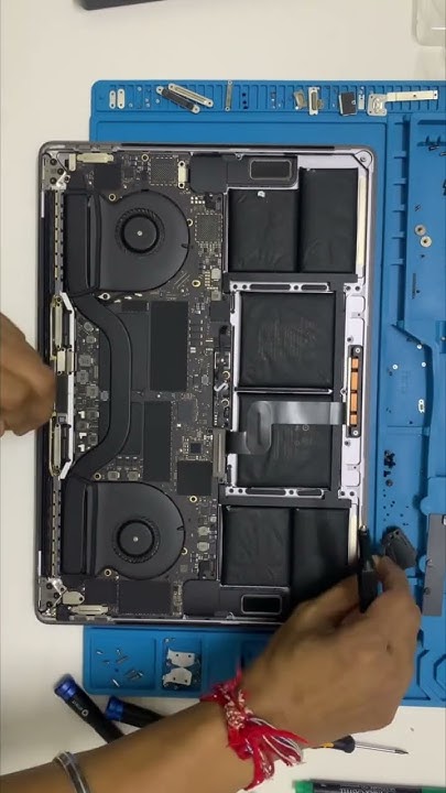 How to remove disassemble Apple MacBook Pro 15” A1990 2018/2019 display #macbookrepair # ...