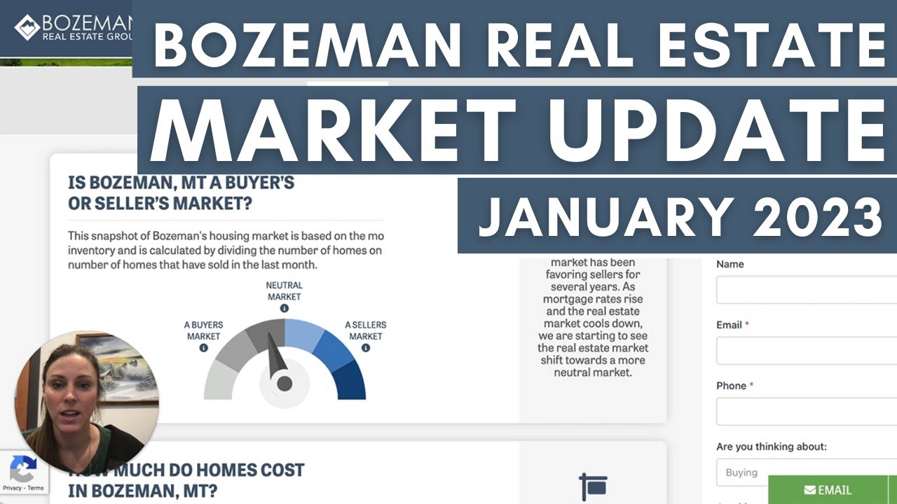 Bozeman Real Estate Market Update | January 2023 - YouTube