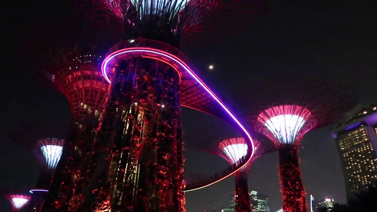 Garden Rhapsody show at Supertree Grove - YouTube