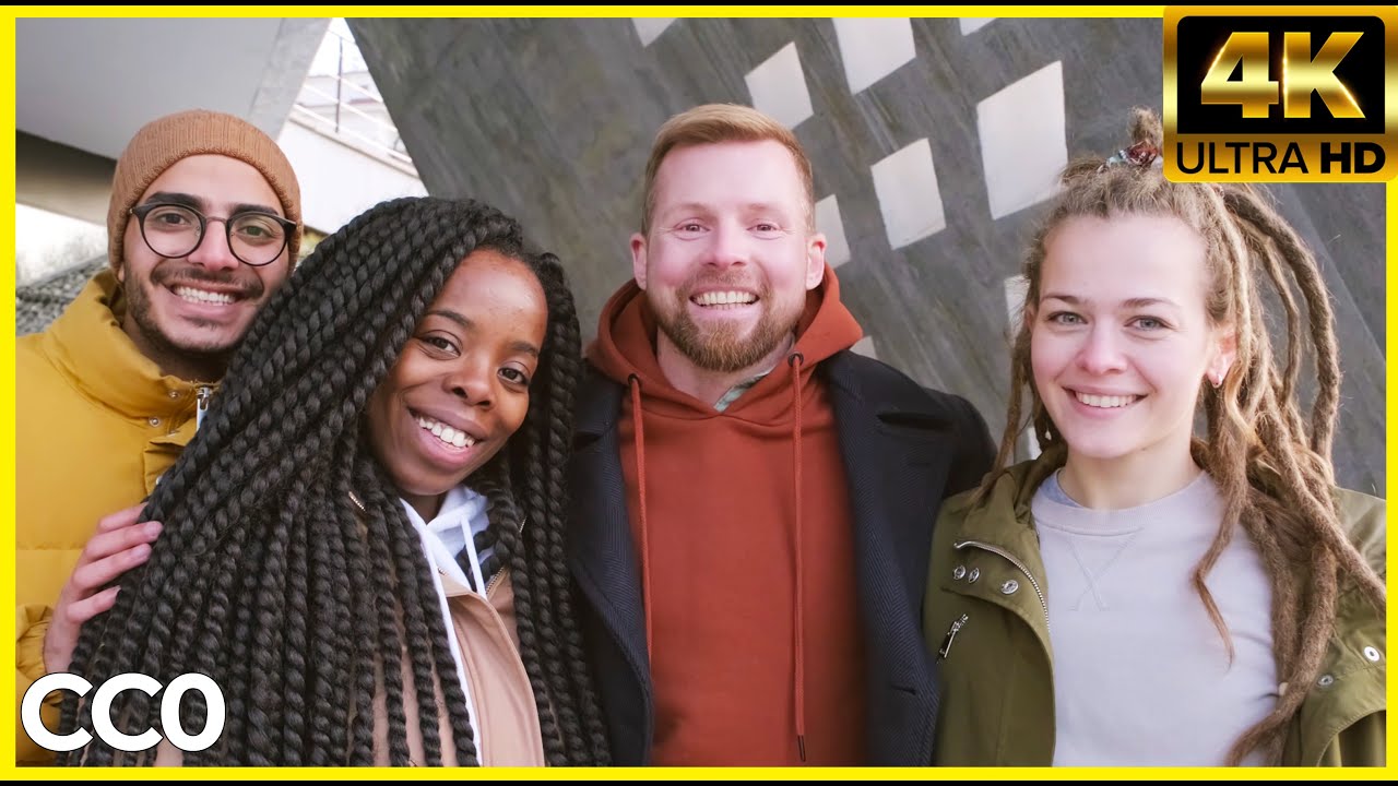 Peoples smiling at camera | Copyright Free 4K Video | CC0 - YouTube