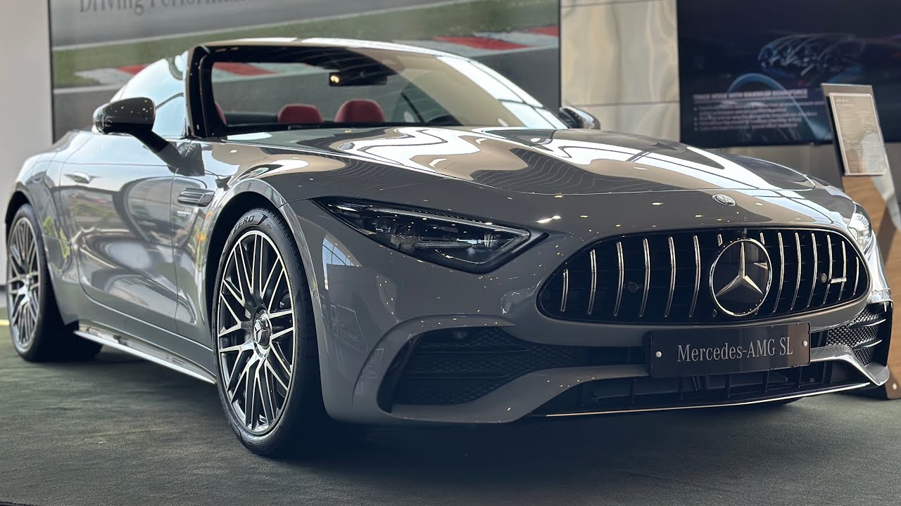 25년식 벤츠 SL 43 AMG 알파인그레이 프로모션 #shorts #벤츠sl43 #sl43 #sl43amg - YouTube