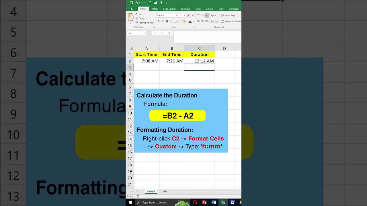 Excel Tips How To Calculate Call Duration YouTube Excel Tips How To Calculate Call Duration YouTube