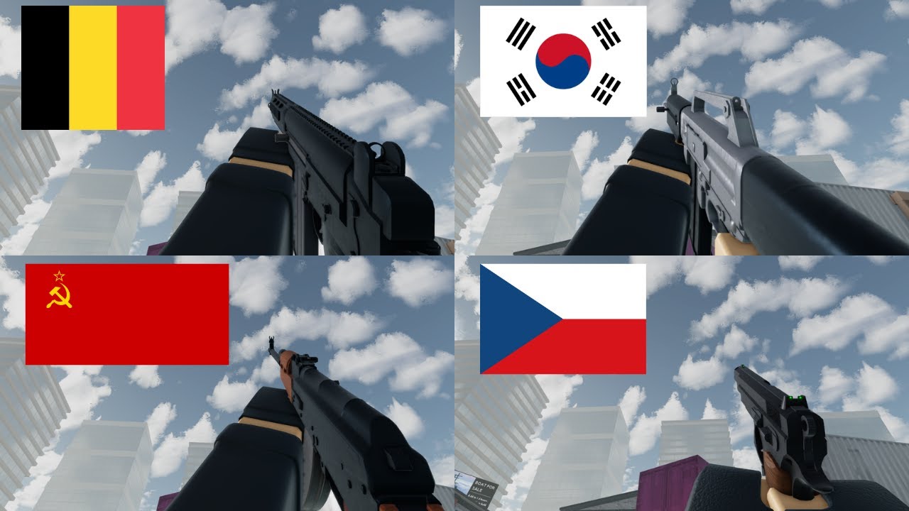 All Tier 8 Weapons Showcase - Roblox Zombie Uprising - YouTube