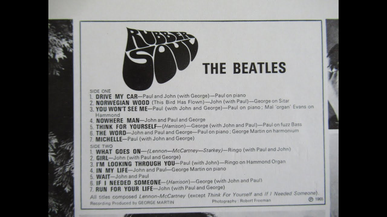 "The Creative Arc of The Beatles: Session 3" 1965 Girl- The Beatles ...