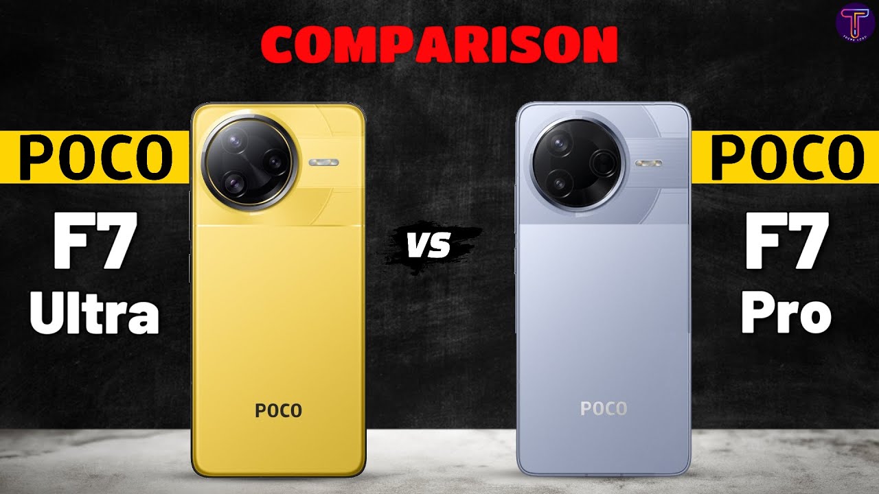 POCO F7 Ultra vs POCO F7 Pro : Full Comparison⚡Which One Is Better ...