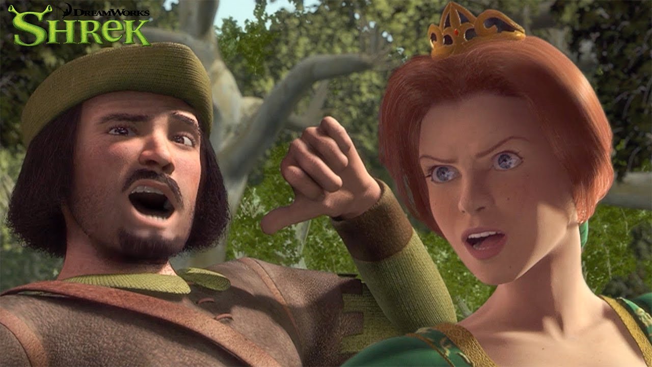 The Robin Hood's 'Merry Men' Song!! 🏹😲🎶 | Shrek | Full Song | Tiny ...