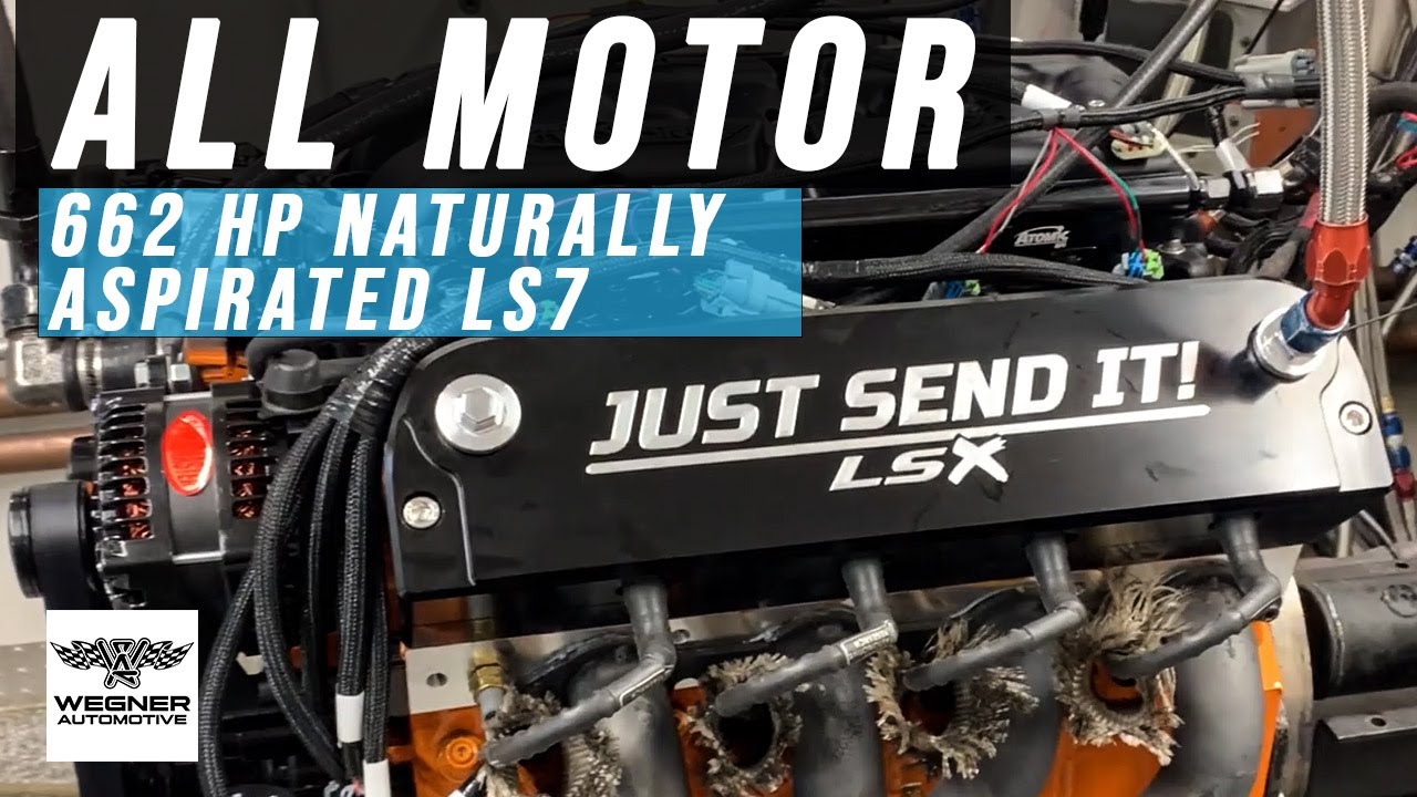 662HP All Motor NA LS7 Dart Block 441ci | Engine Dyno - YouTube