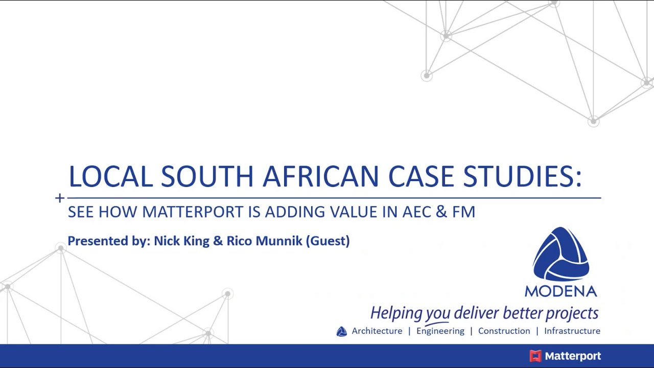 Local South African Case Studies - Matterport - YouTube