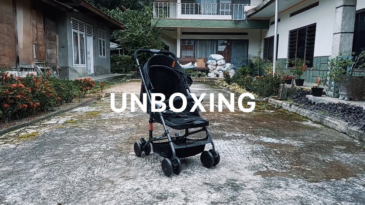 Unboxing & Review STROLLER BAYI PLIKO SPRINT RH - YouTube