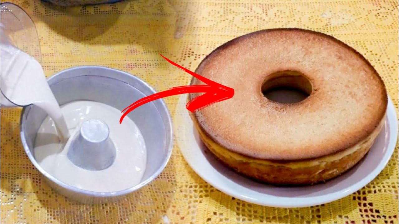 Bolo da moça ( A RECEITA MAIS PRÁTICA ) - YouTube
