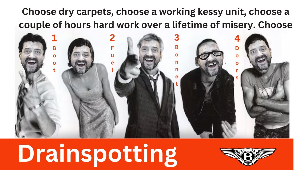 How to clean the front scuttle and boot spoiler drains on your Bentley ...