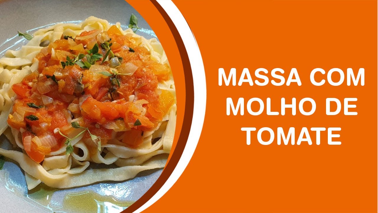Massa com molho de tomate | No Ponto - YouTube