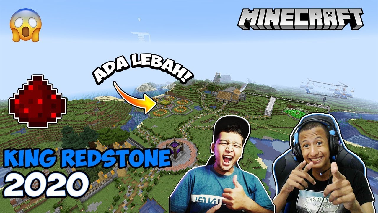 INILAH MAP KING REDSTONE 2020 SEINDONESIA!!! - SHOWCASE MAP MINECRAFT ...