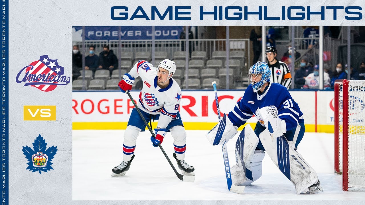 Toronto Marlies vs. Rochester Americans | Game Highlights | February 27 ...