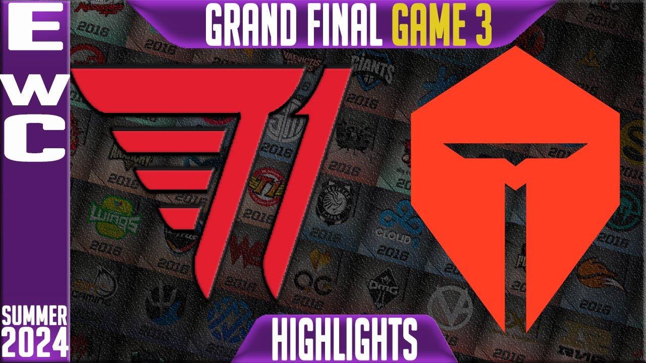 T1 vs TES G3 Highlights | EWC 2024 GRAND FINAL - LoL Esports World Cup ...