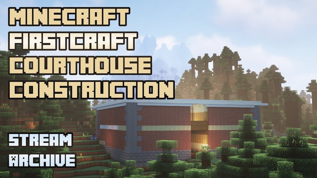Minecraft: FirstCraft - Megabuild for Justice - YouTube