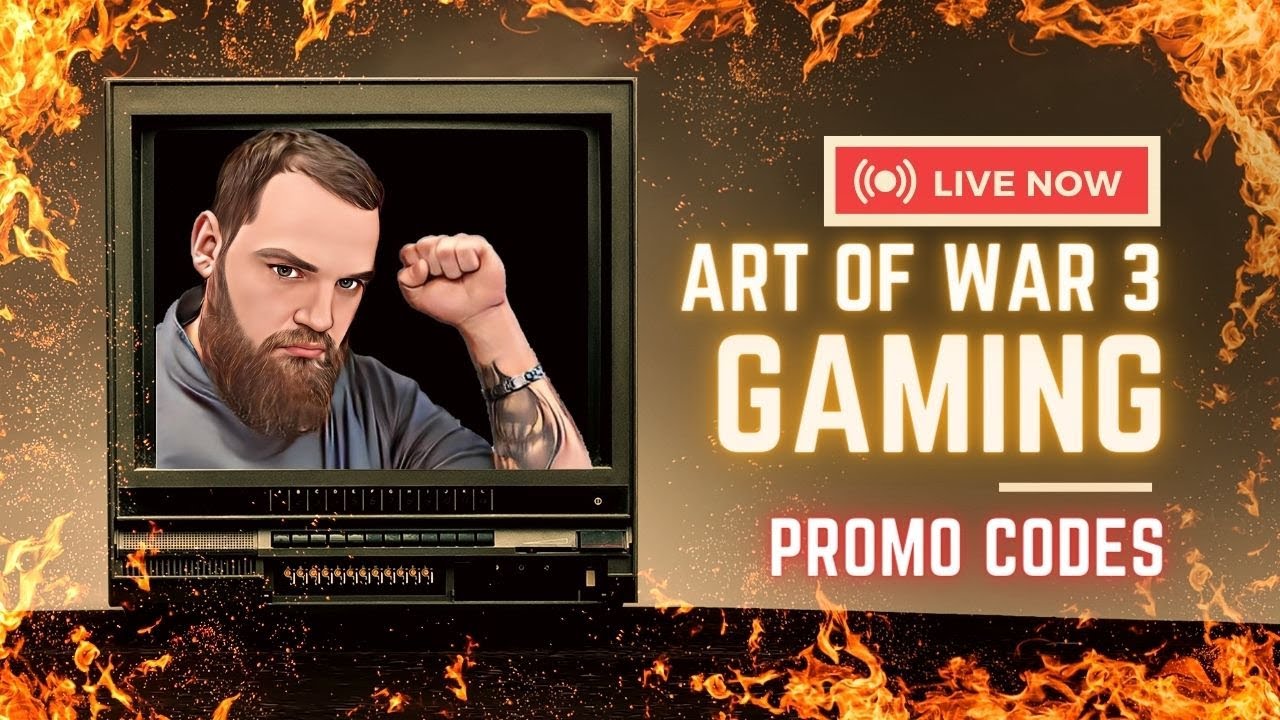 Livestream // Art of war 3 // promo codes - YouTube