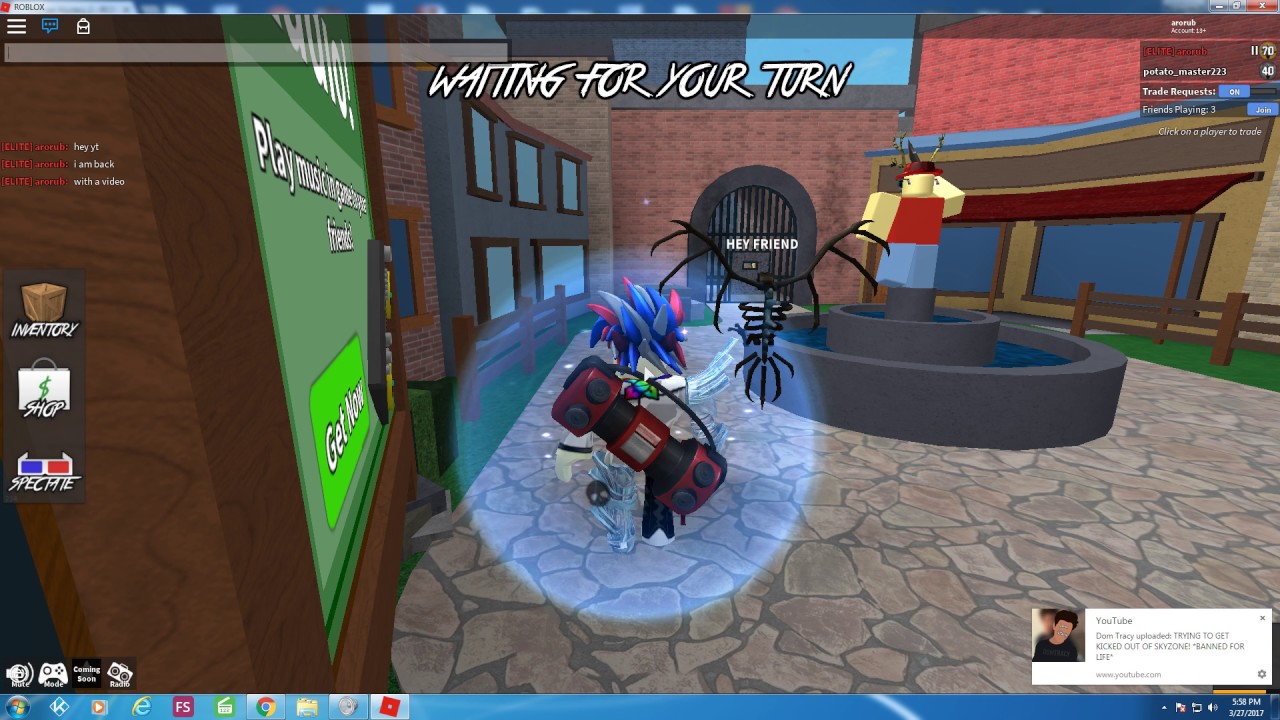 angel arocho roblox any game :D in roblox - YouTube