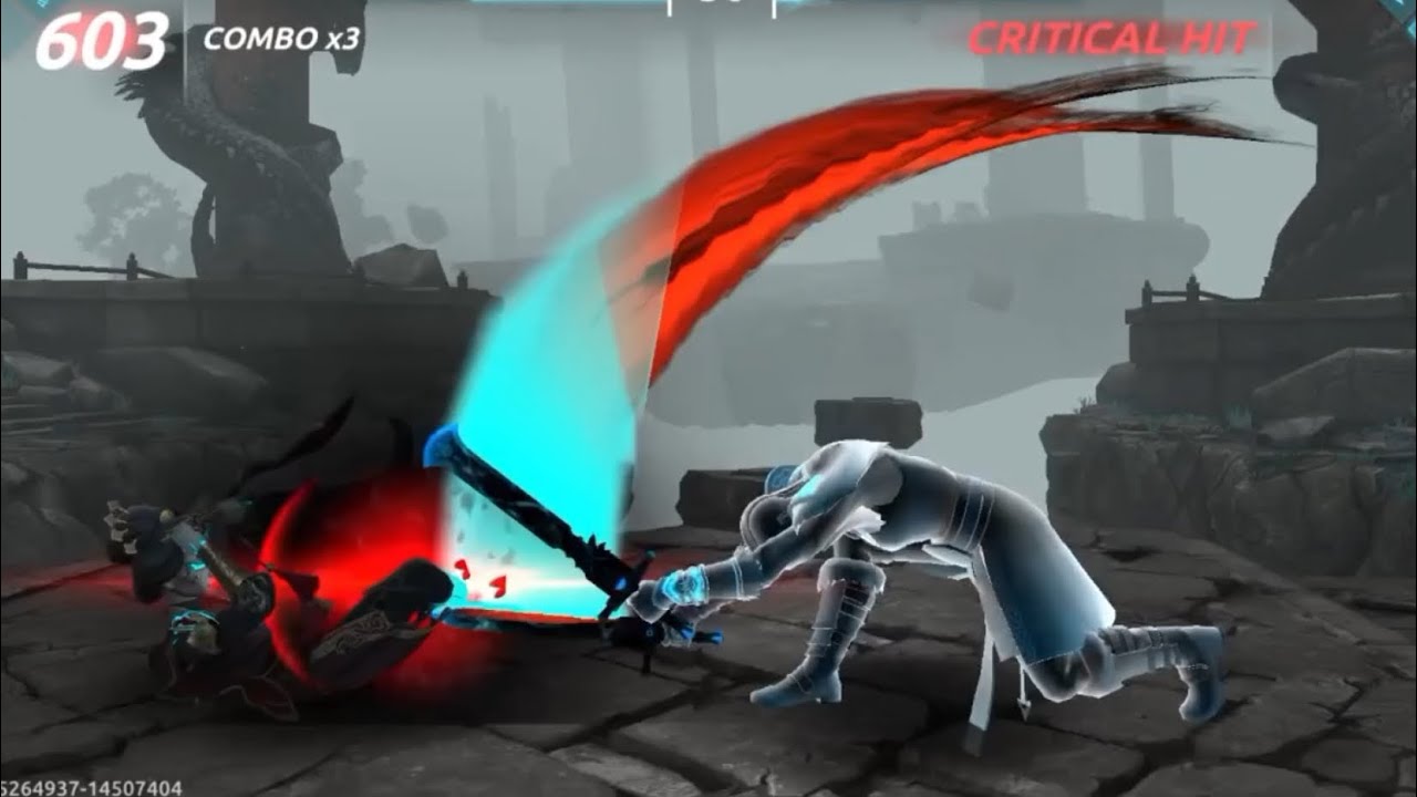 Shadow fight 4 ARENA playing with LING & KATE - YouTube
