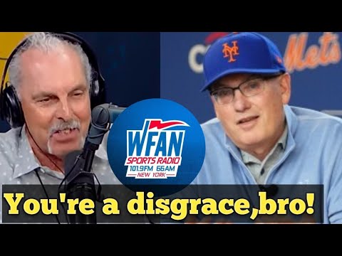 WFAN host Joe Benigno attacks Mets owner Steve Cohen: it's a disgrace ...