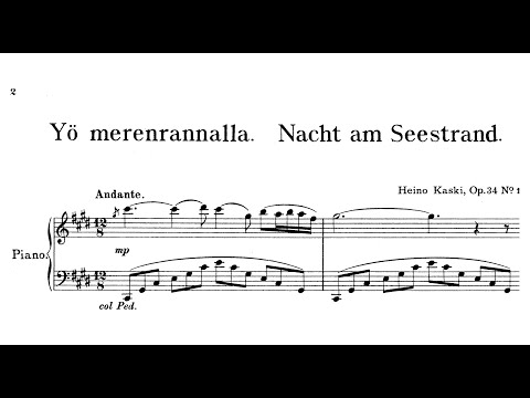 Heino Kaski: Night At The Seaside, Op.34/1