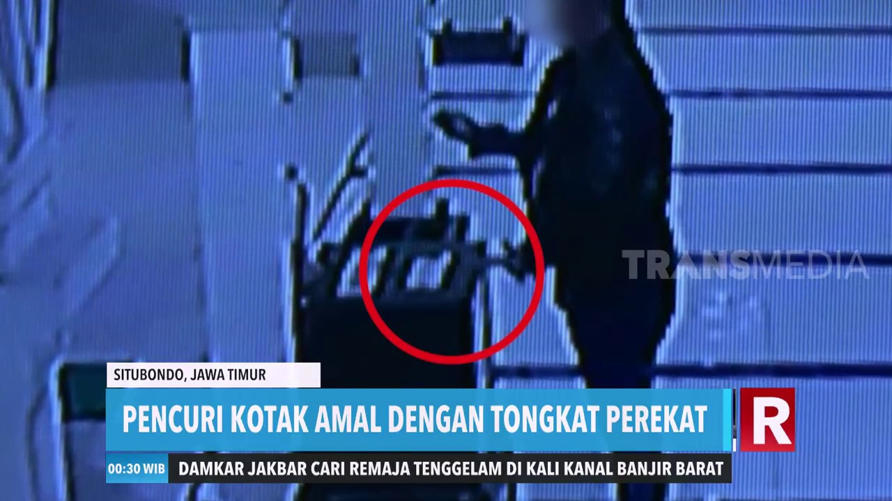Pencurian Kotak AMal Dengan Tongkat Perekat | REDAKSI MALAM (17/03/20 ...