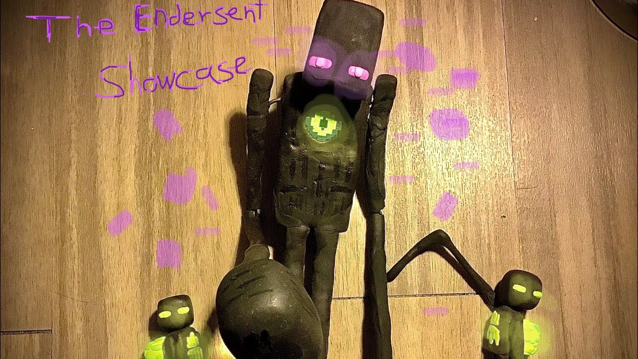 I made the endersent from Minecraft Dungeons! - YouTube