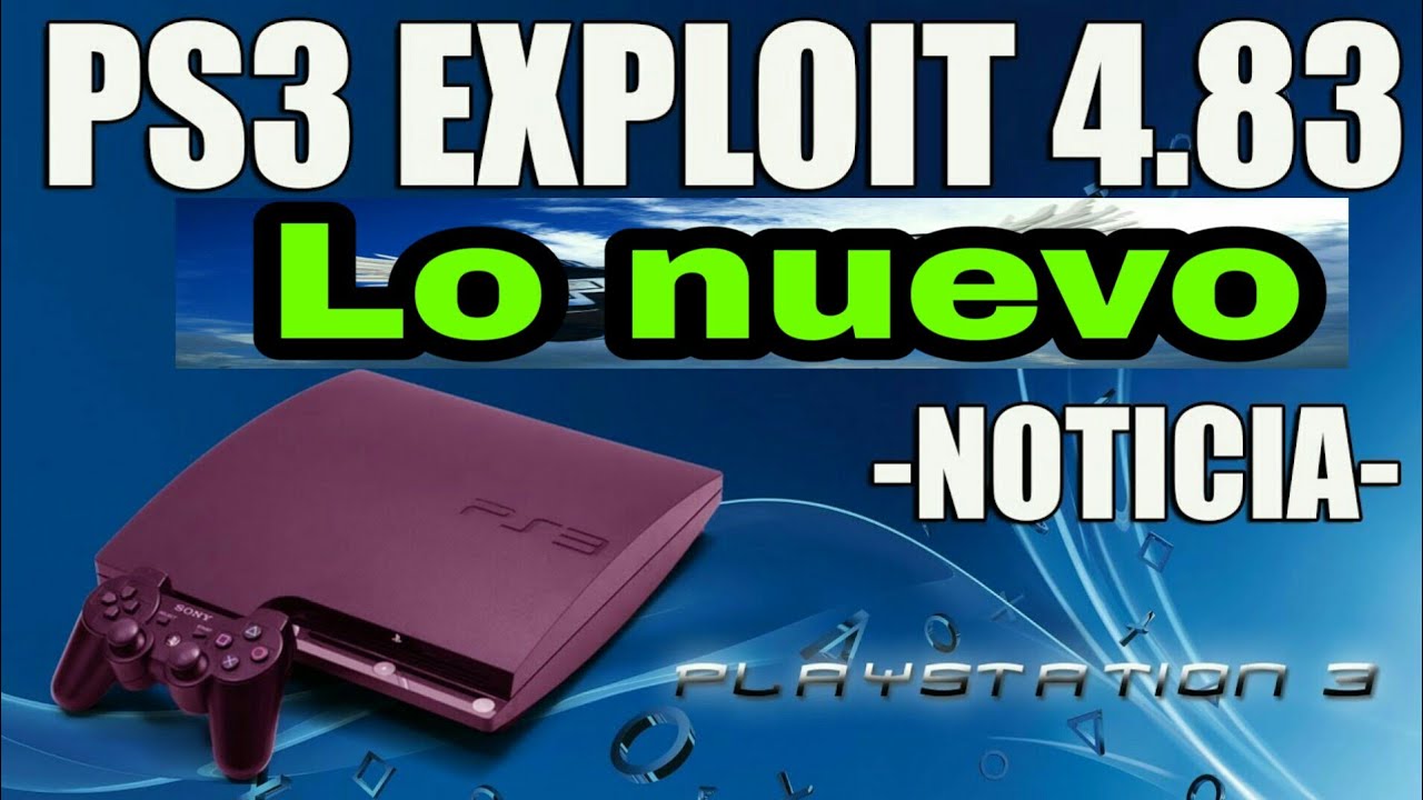 exploit para ps3 4.83 - YouTube