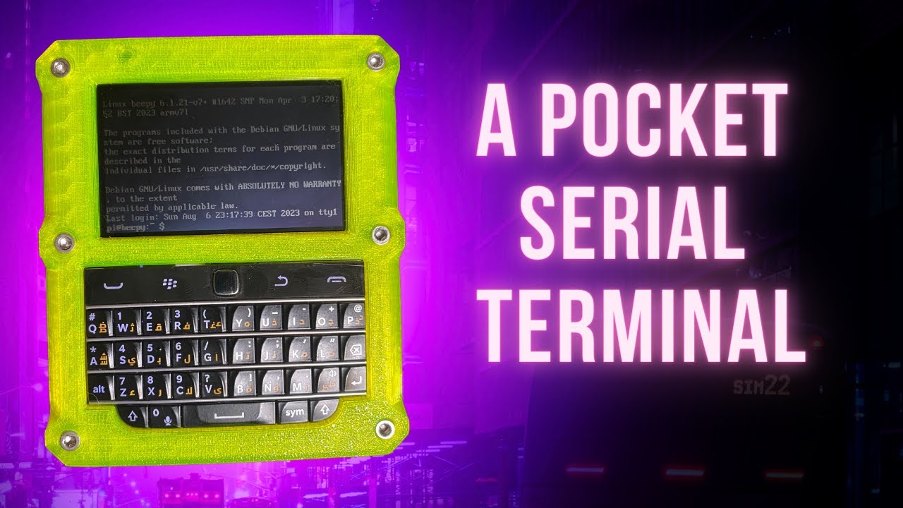 Beepy: The Pocket Serial Terminal You've Been Waiting For ! - YouTube