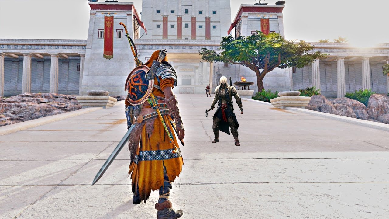 Assassin's Creed origins combat stealth master | stealth power of Bayak ...