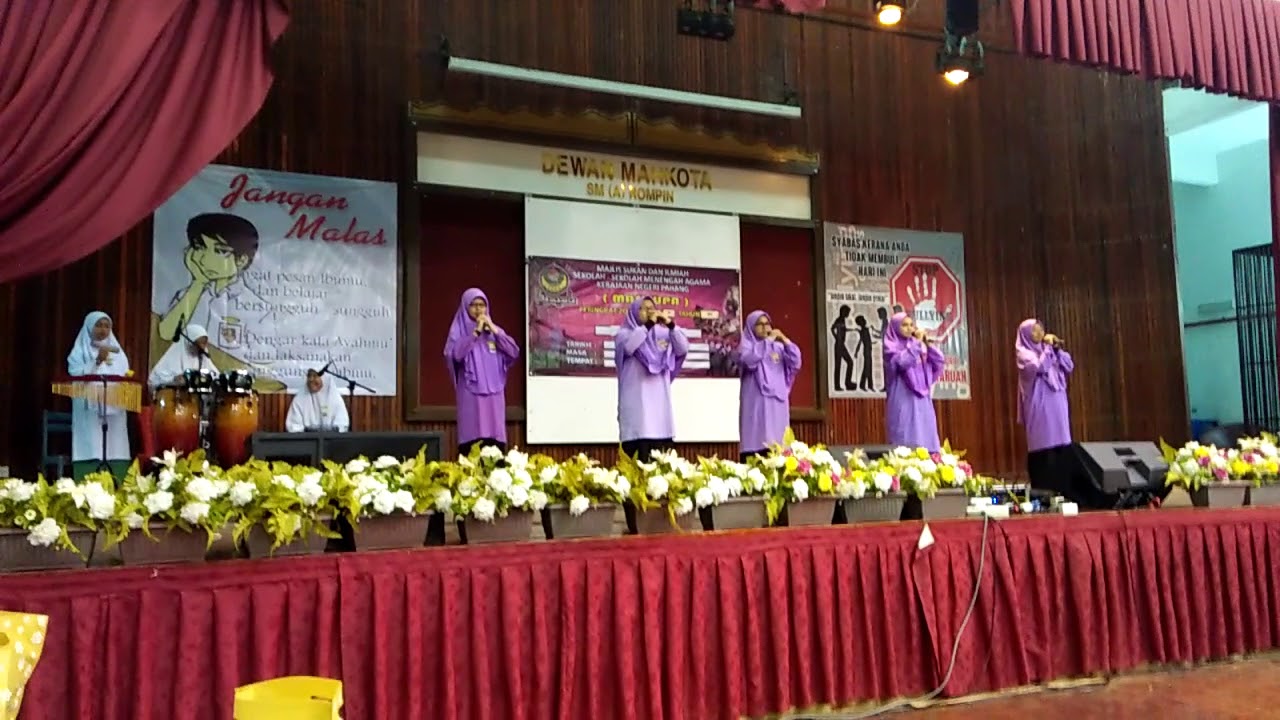 NASYID (P) SMA ROMPIN MASISUPA ZON 1 2018 - YouTube