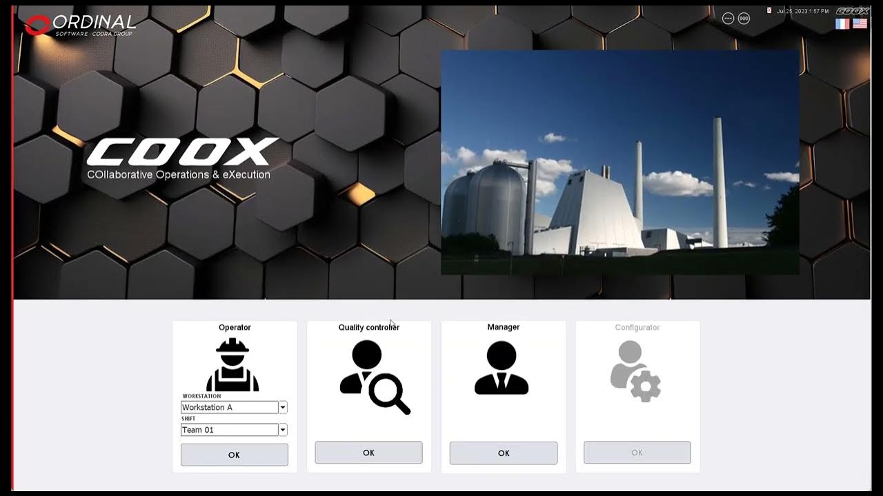 COOX MES software - new version 8.10 - YouTube