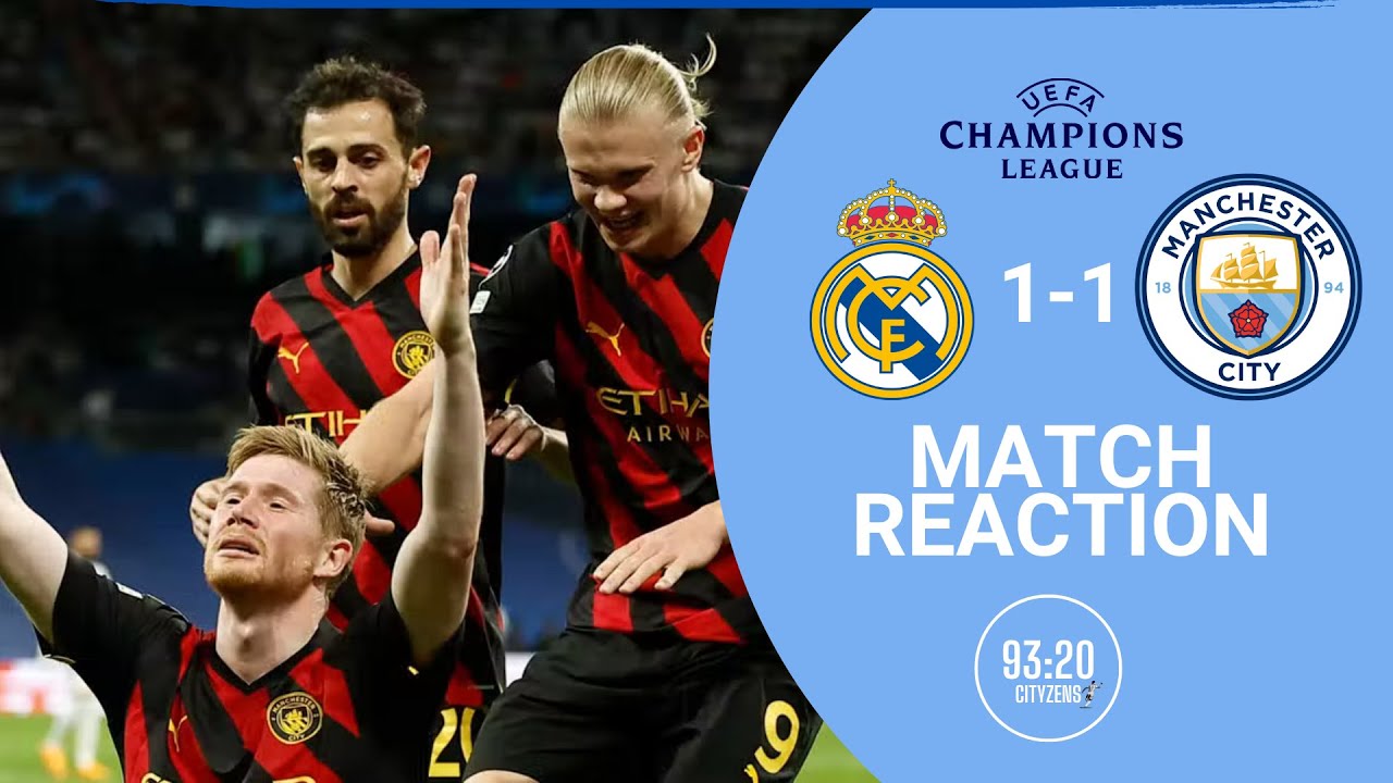 Madrid Looked Scared | Real Madrid 1-1 Manchester City UEFA Champions ...