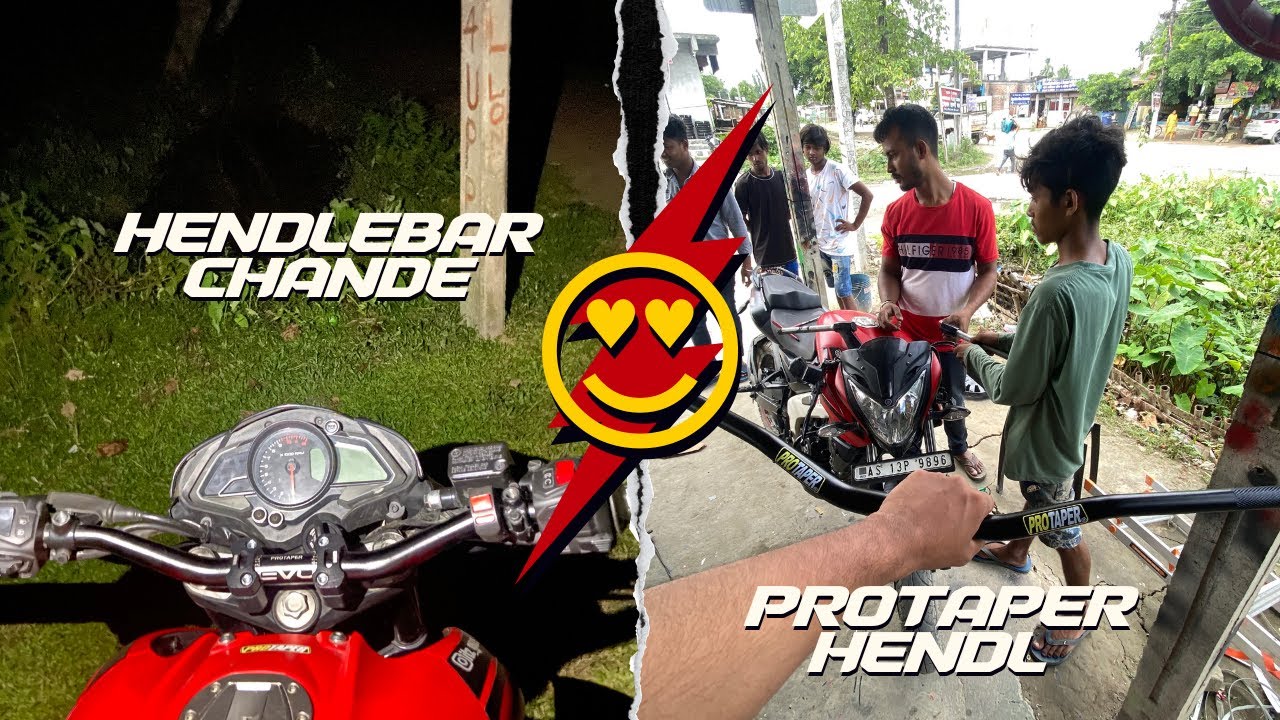 Ns200 Hendlebar Change || Hendlebar Installation With Gutka Riser 😍My ...